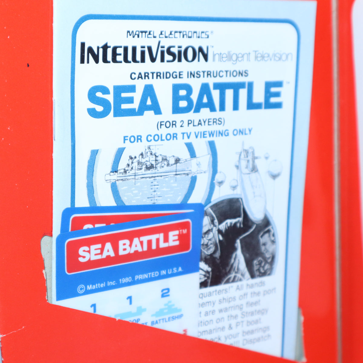 Intellivision Sea Battle Geekedouttoys