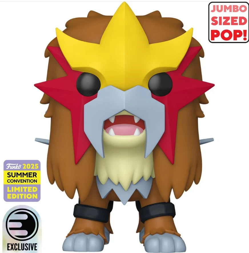 Funko Pop! Pokemon Entei 10" #1070 – geekedouttoys