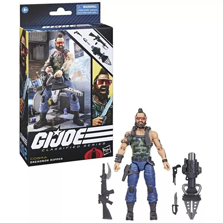 G.I. JOE Classified series Cobra Dreadnok Ripper – geekedouttoys