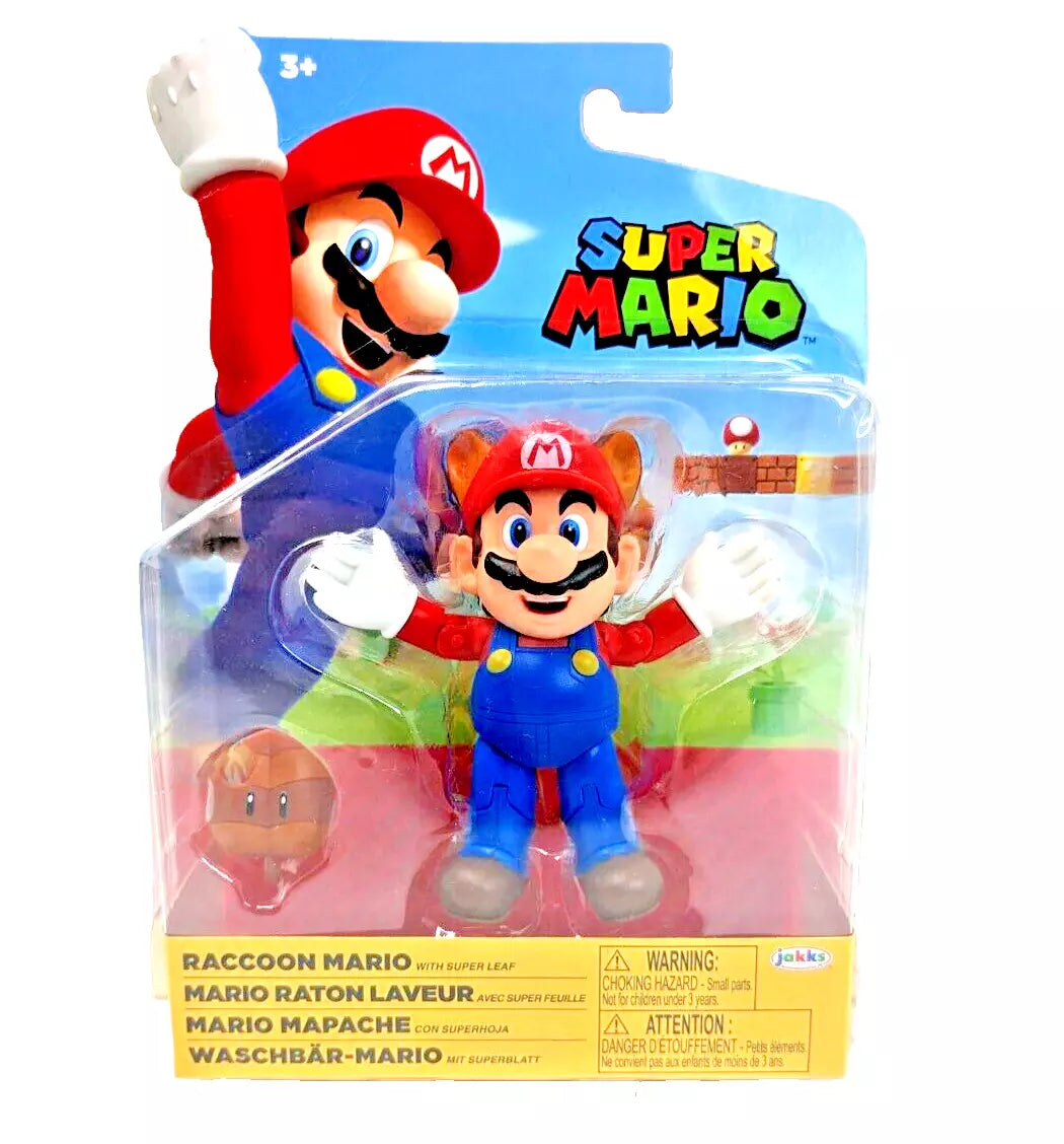 Super Mario Raccoon Mario – geekedouttoys