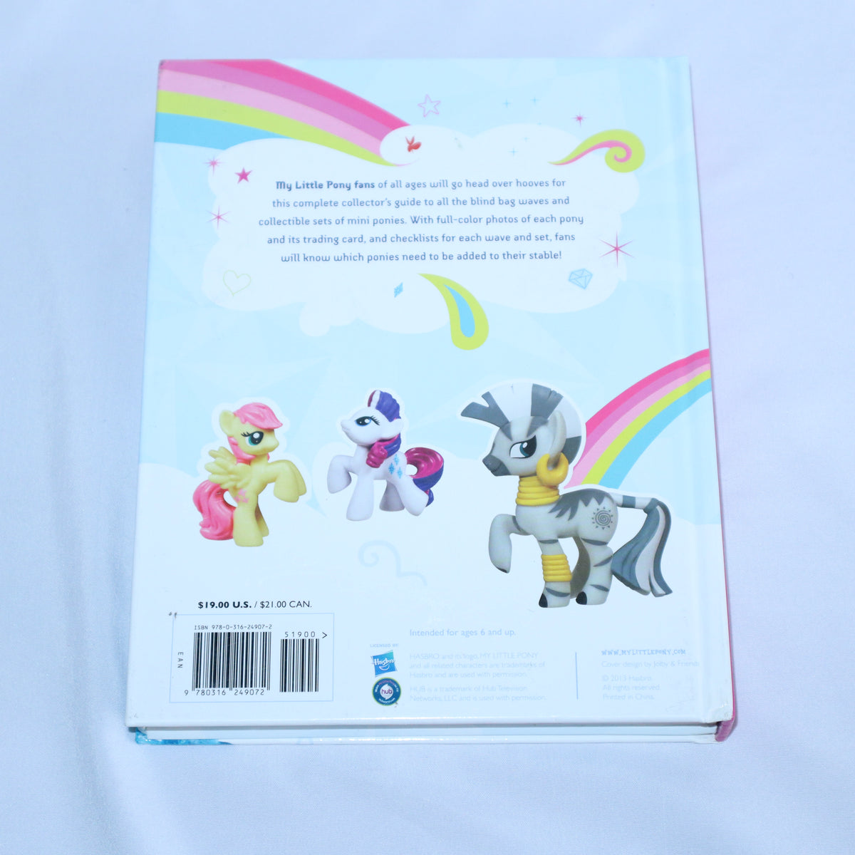 My Little Pony Mini Pony Collector's Guide Hardcover book – geekedouttoys