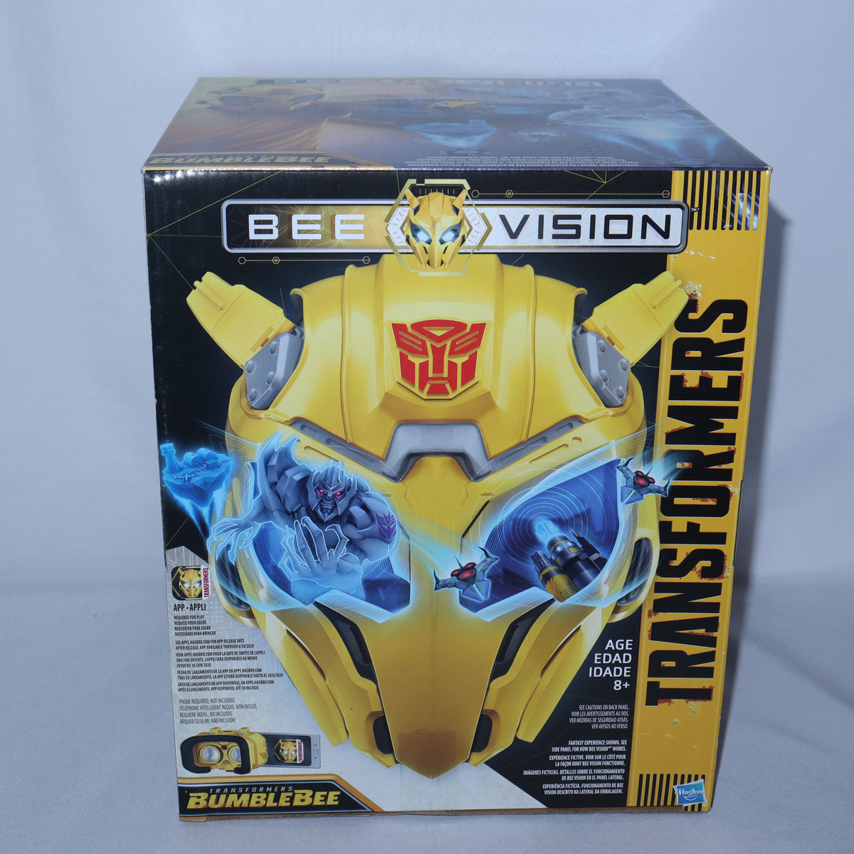 Transformers Bumblebee Bee Vision AR Mask – geekedouttoys