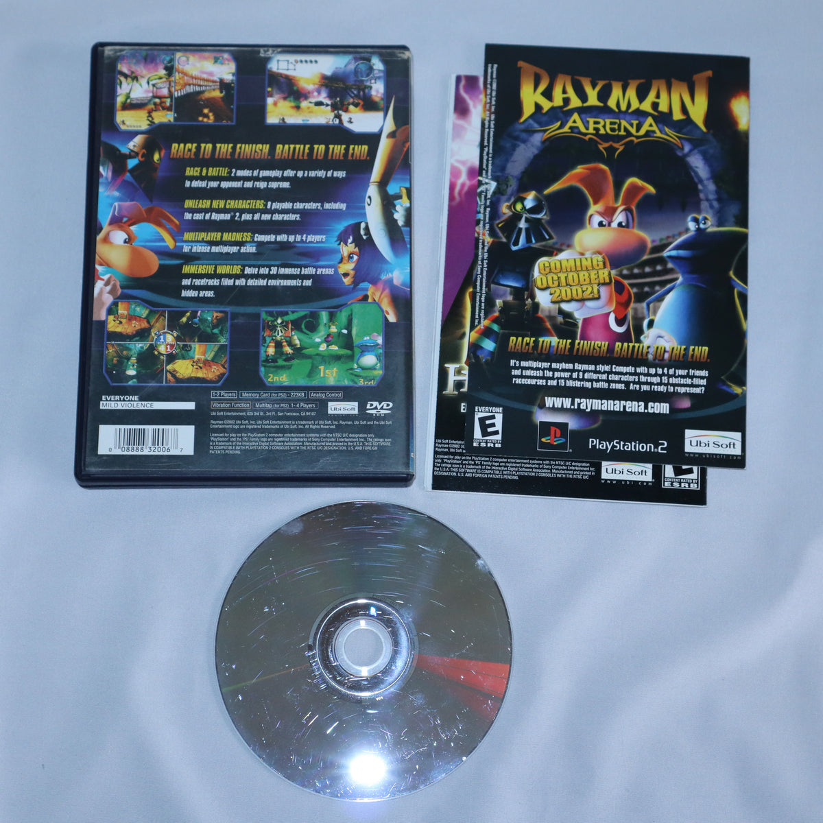 PS2 Rayman Arena – geekedouttoys
