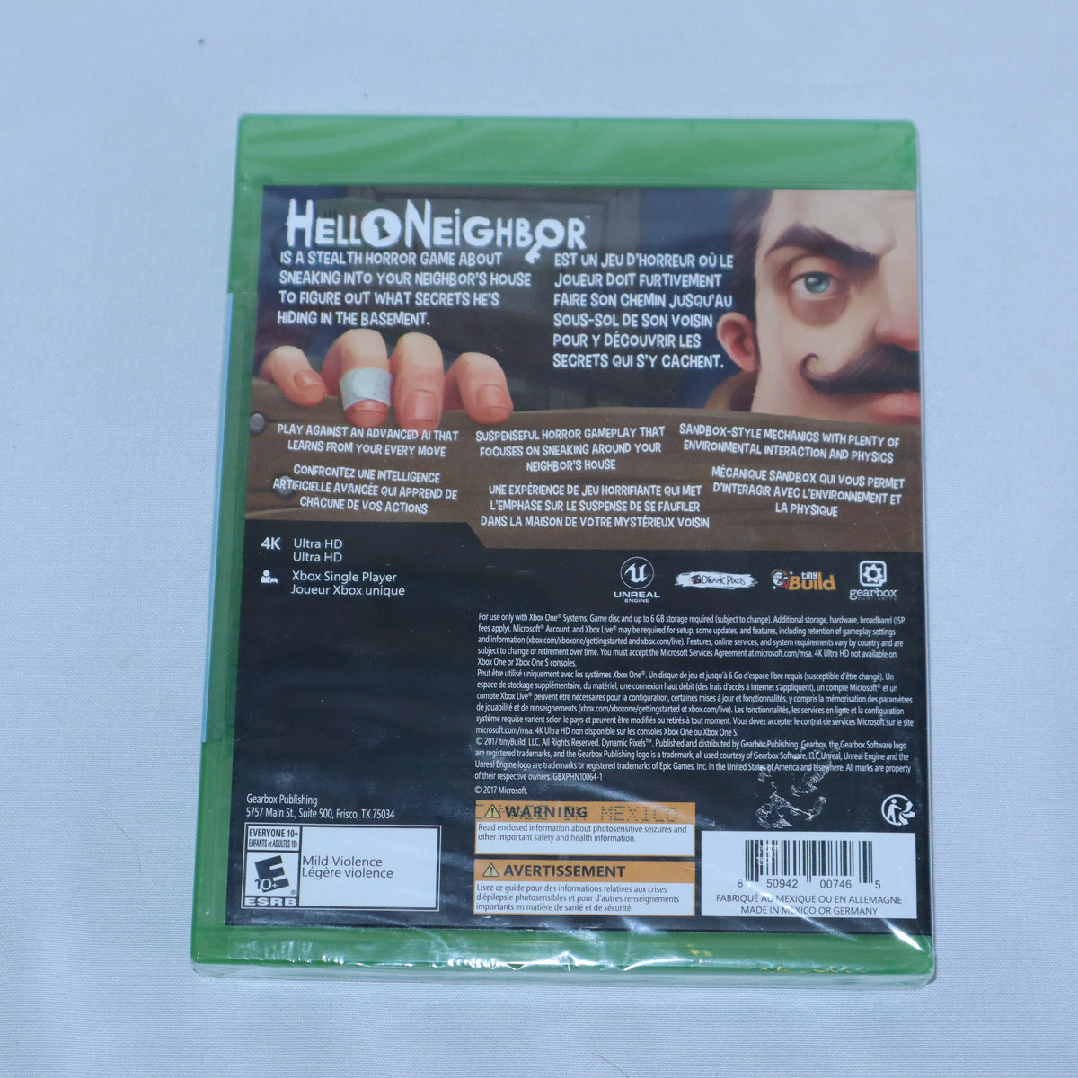 Xbox One Hello Neighbor – geekedouttoys