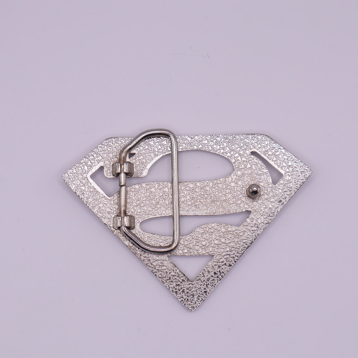 DC Superman Chrome Logo Belt Buckle – geekedouttoys