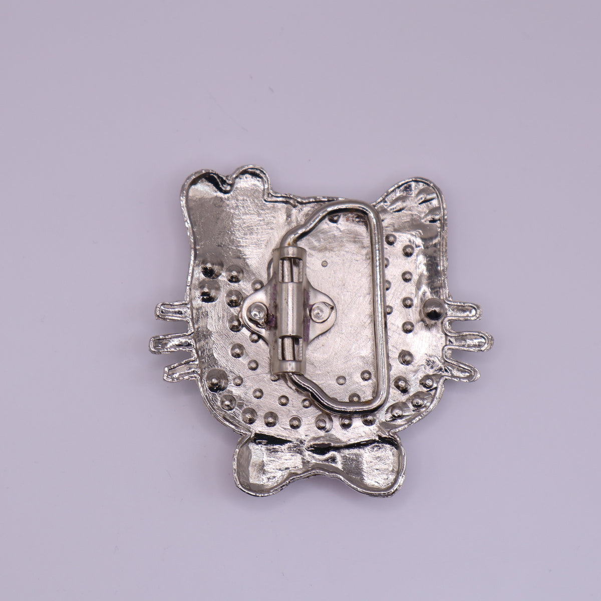 Sparkling Hello Kitty Head Belt Buckle – geekedouttoys