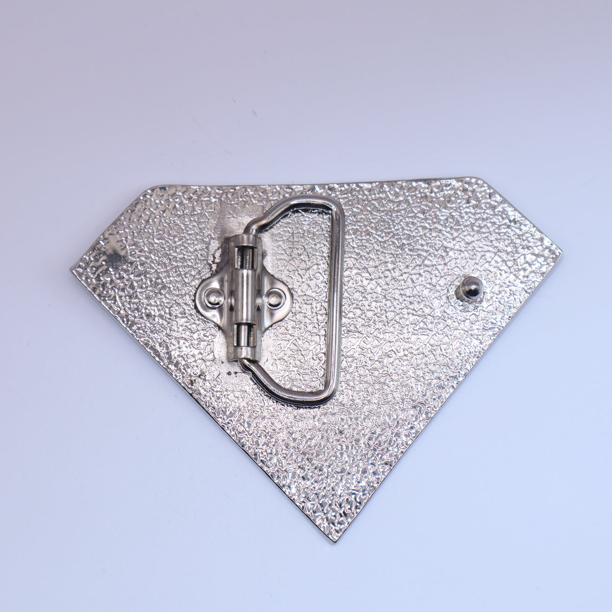 DC Superman Chrome & Pink Logo Belt Buckle – geekedouttoys
