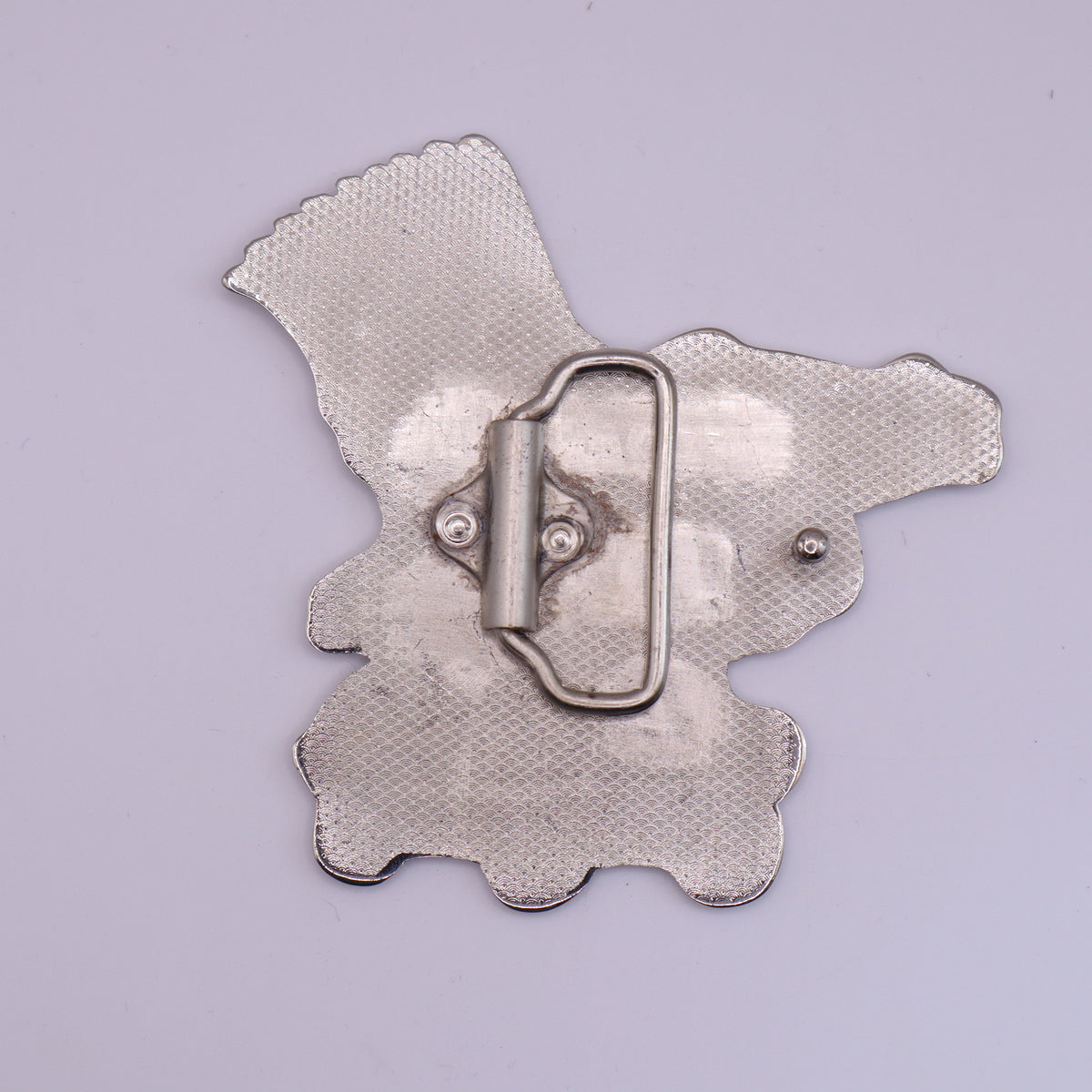 the Simpsons Bart Simpson Skateboarding Belt Buckle – geekedouttoys