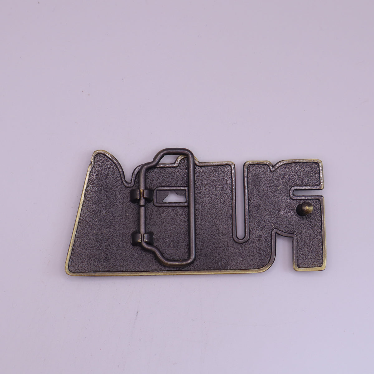 Puma Gold Logo Belt Buckle – geekedouttoys