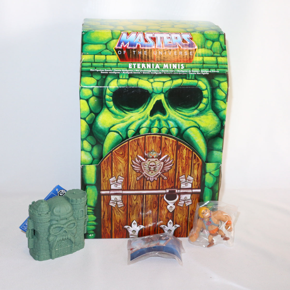 MOTU Eternia Minis Castle Greyskull Box w/ He-Man – geekedouttoys