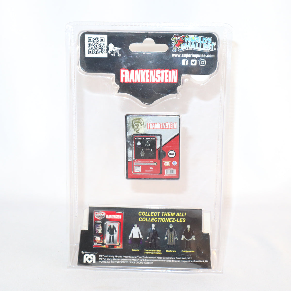 World's Smallest Micro Figures Horror Frankenstein's Monster ...