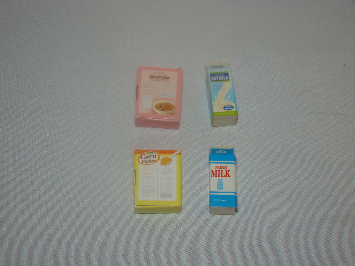 Calico Critters Replacement Milk, Soymilk, Granola & Corn Flakes ...