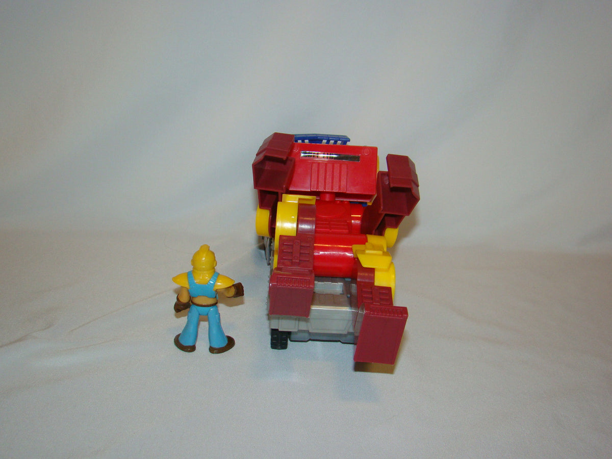 Imaginext Rescue City Deluxe Big Rig Truck & Robot w/ figure ...