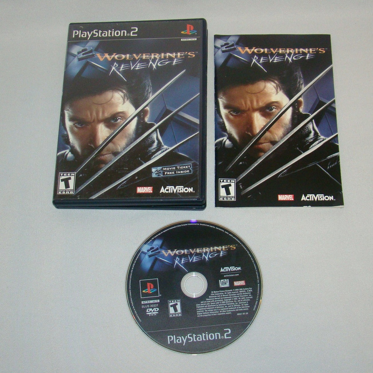 PS2 X-Men X2 Wolverine's Revenge – geekedouttoys