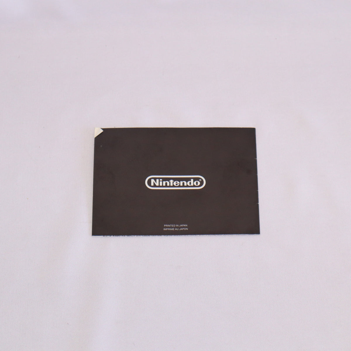 Virtual Boy Consumer Information Booklet – geekedouttoys